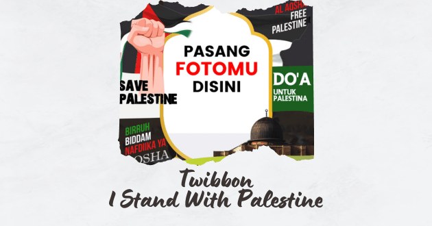Link Desain Bingkai I Stand With Palestine Untuk Media Sosial